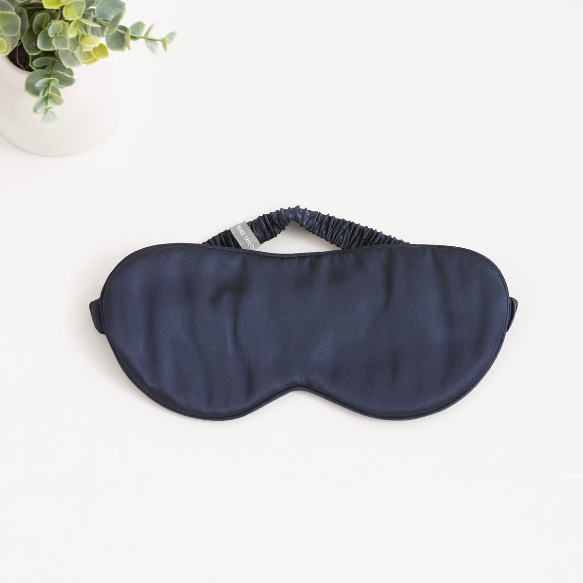 100% Mulberry Silk Navy Eye Mask by Renee Taylor – Luxurious Sleep ...