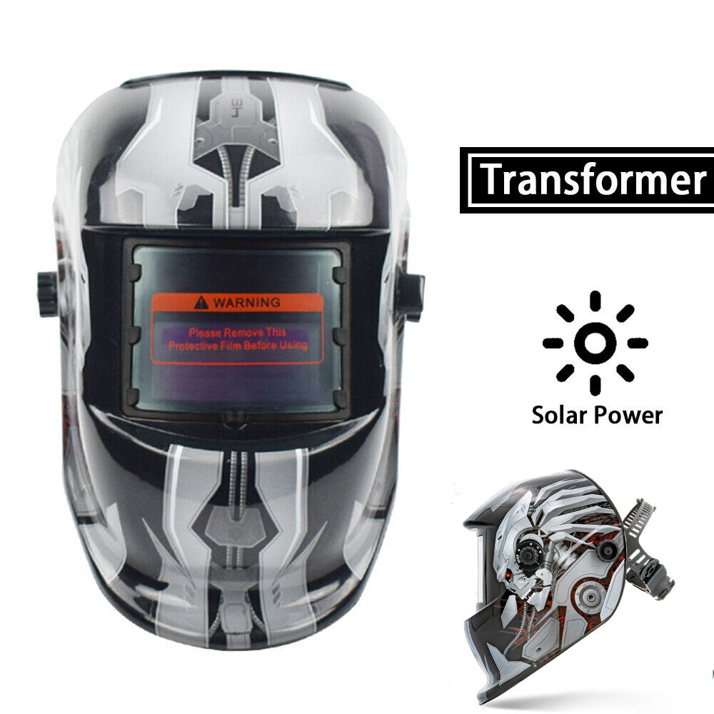 Transformer Solar Welding Helmet Auto Darkening Welder Soldering Lens ...