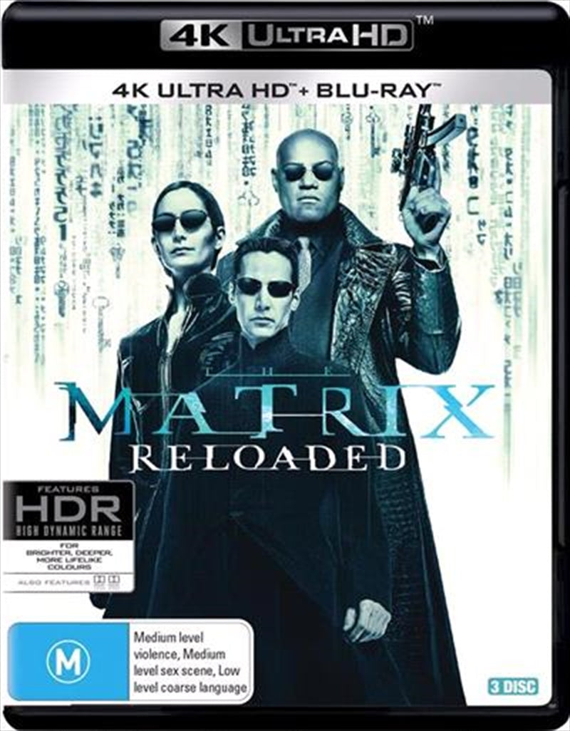 Buy The Matrix Reloaded 4K Edition at Duringdays Australia