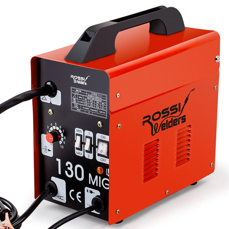 Buy ROSSI 130 Amp MIG Gas Gasless Welder, Metal Inert Welding Machine ...
