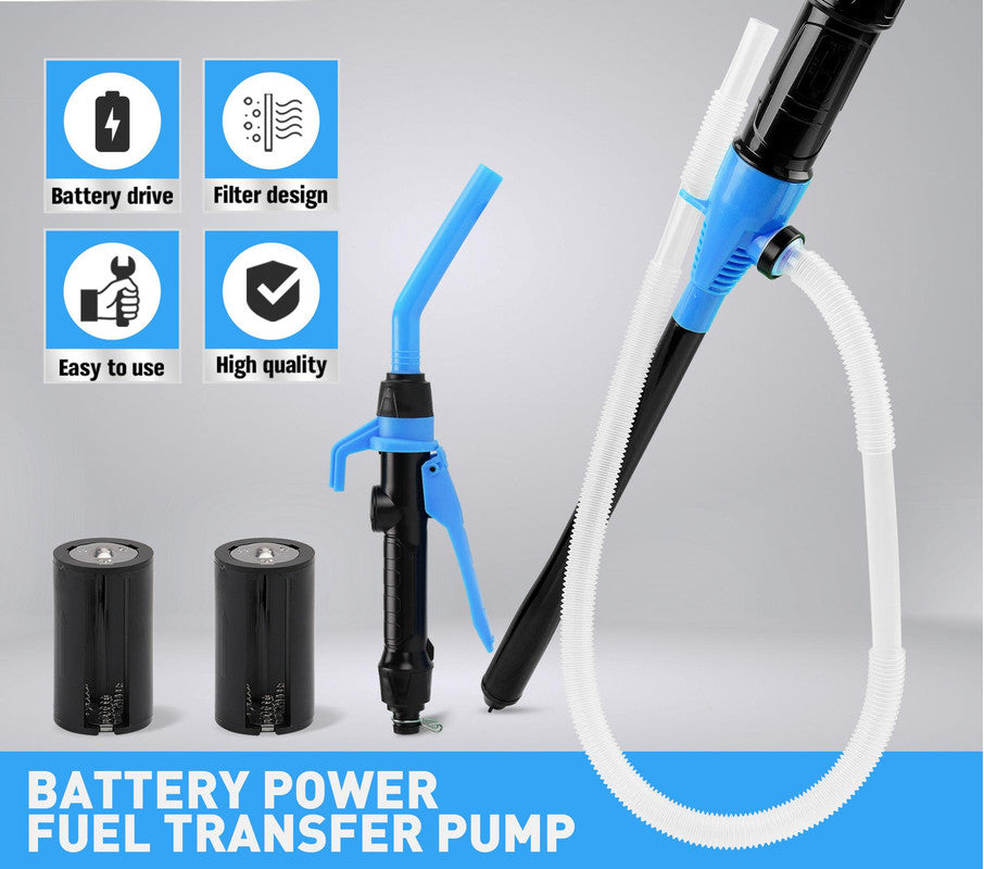 Buy High-Flow Battery Powered Liquid Transfer Pump - 7 Quarts/Min ...