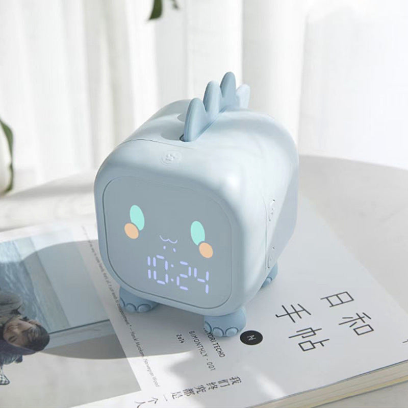 Buy Cute Dinosaur Digital Alarm Clock- Sleep Trainer, Night Light, 6 ...